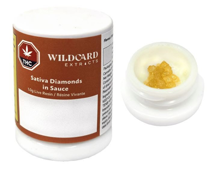Wildcard Extracts - Sativa - Diamonds In Sauce - Prairie Cannabis ...